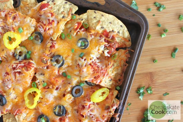 Cheap & Simple Nachos • Cheapskate Cook