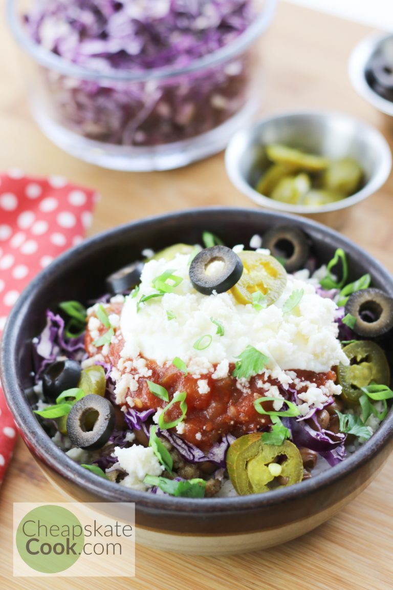 Cheap & Healthy Meal Plan • Cheapskate Cook