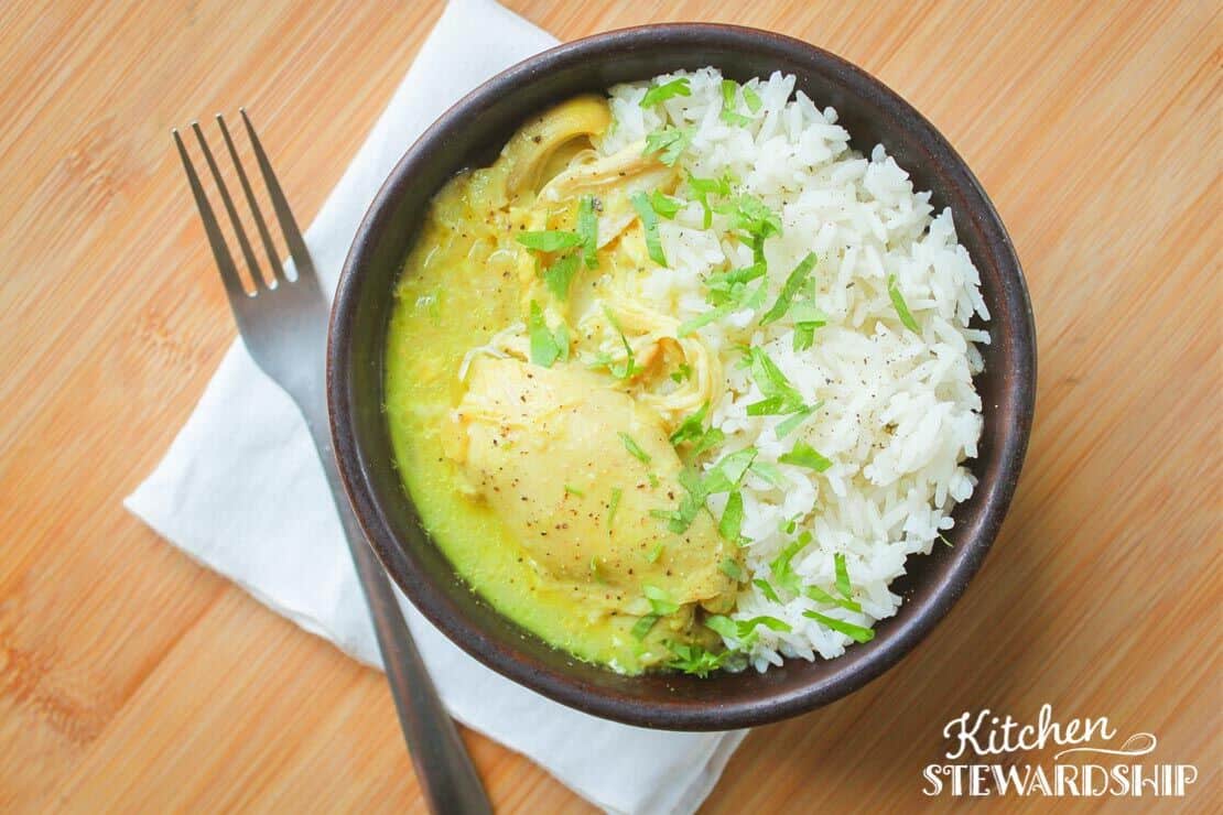 Instant Pot Turmeric-Spiced Chicken (Slow Cooker Version!) • Cheapskate ...